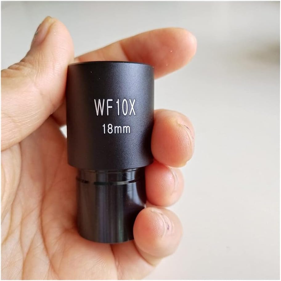 Amazon.com : Microscope Kit Reticle Lens WF10X 18mm Wide Angle Lab ...