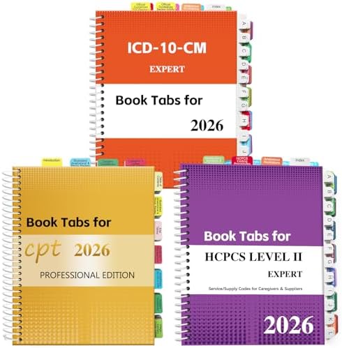Amazon.com : Index Tabs for CPT, AAPC Version ICD-10-CM & HCPCS Level ...
