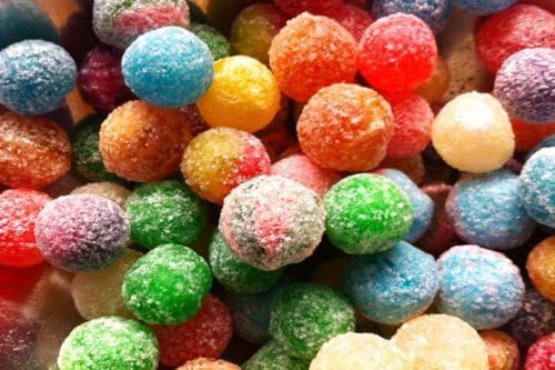 Amazon.com : Barnetts - Mega Sour Candy Fruits 250g - Trendy Sweet Bags ...