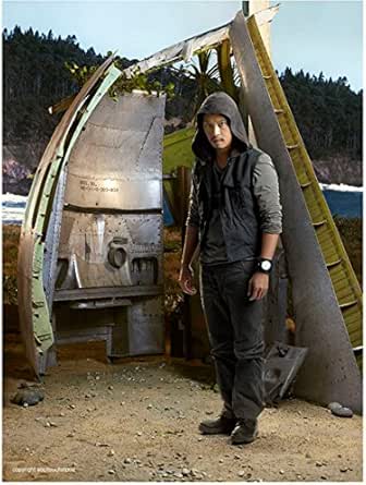 Lost Ken Leung as Miles Straume Posing in Hooded Outfit in front of ...