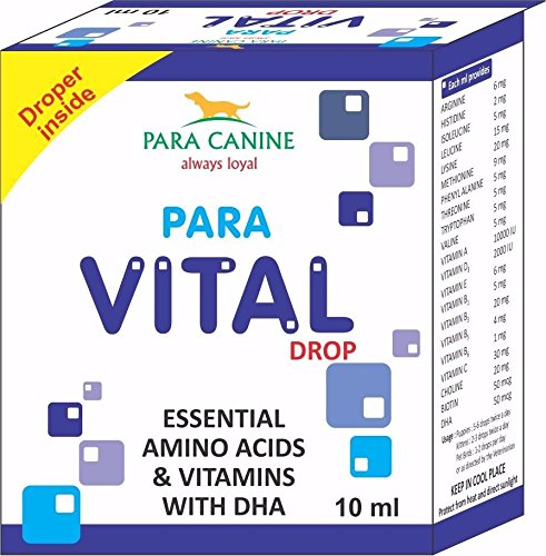 Buy para Vital Drop 10 ml Essential Amino Acids & Vitamins with DHA ...