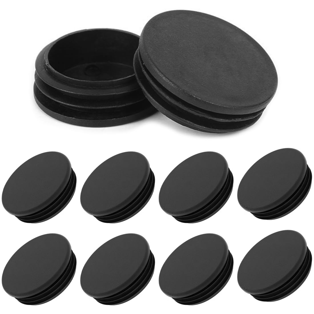 MenYiYDS 10 PCS ROUND PLASTIC PIPE STOPPER FOR ROUND PIPES - ROUND PE ...