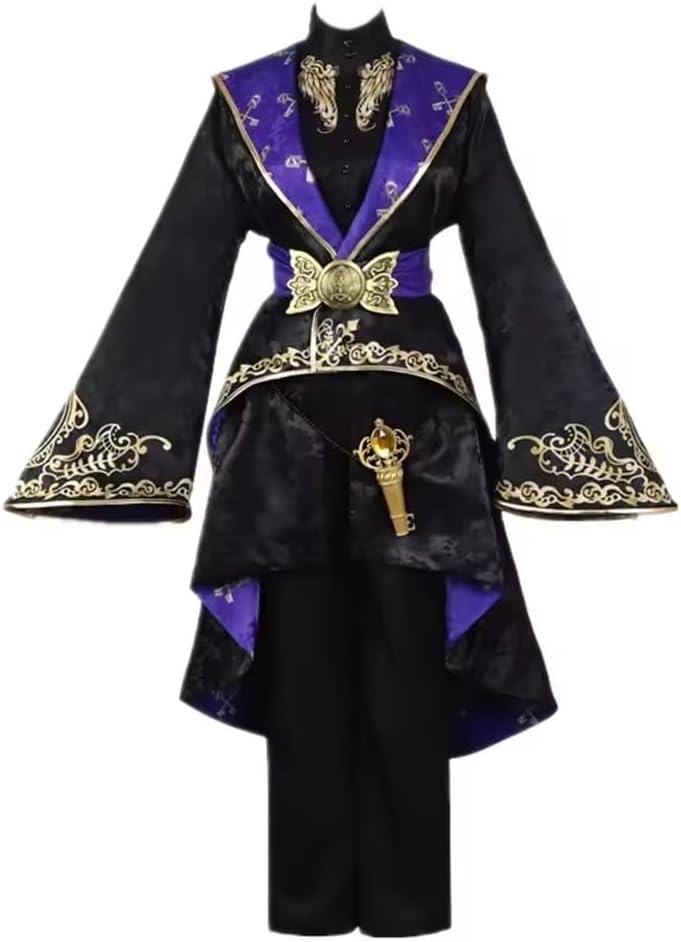 Twisted-Wonderland Riddle Robes Uniform Cosplay Costume Kid Adult For ...
