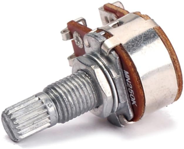 Toyvian 2pcs Amps Audio Taper Potentiometer Audio Potentiometers Audio ...