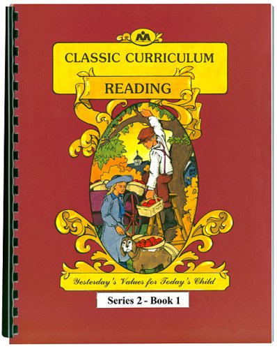 Classic Curriculum Reading Workbook Series 2 - Book 1 (Classic ...