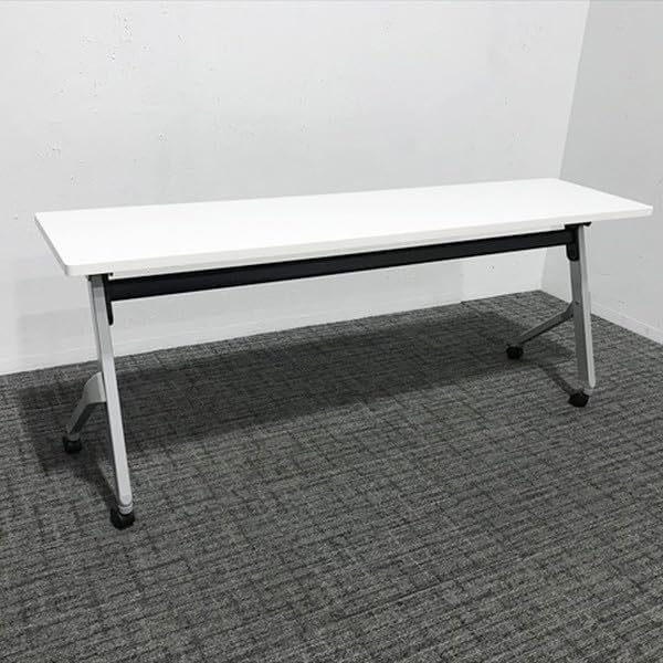 Amazon.co.jp: フラップ式会議テーブル フラプター 幕板無 81F1AX MG99 ホワイト TF-876219B : 文房具 ...
