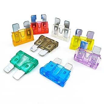 Amazon.com: 10 Pack 2A Standard Regular Fuse, 2 AMP ATC/ATO/APR Blade ...