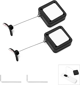 Amazon.com: 2 Pack Retractable Remote Control Tether - Anti-Lost Remote ...