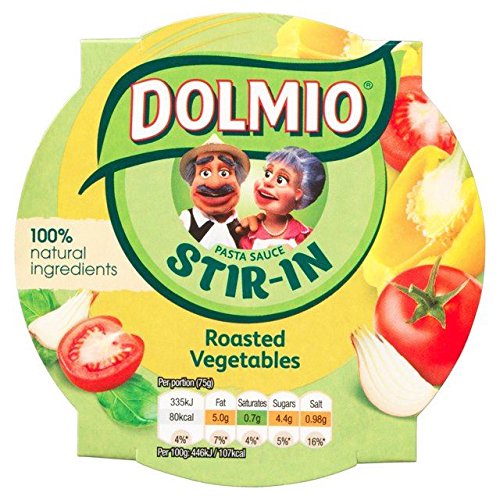 Amazon.com: Dolmio Stir In Roast Vegetable Pasta Sauce - 150g : Grocery ...