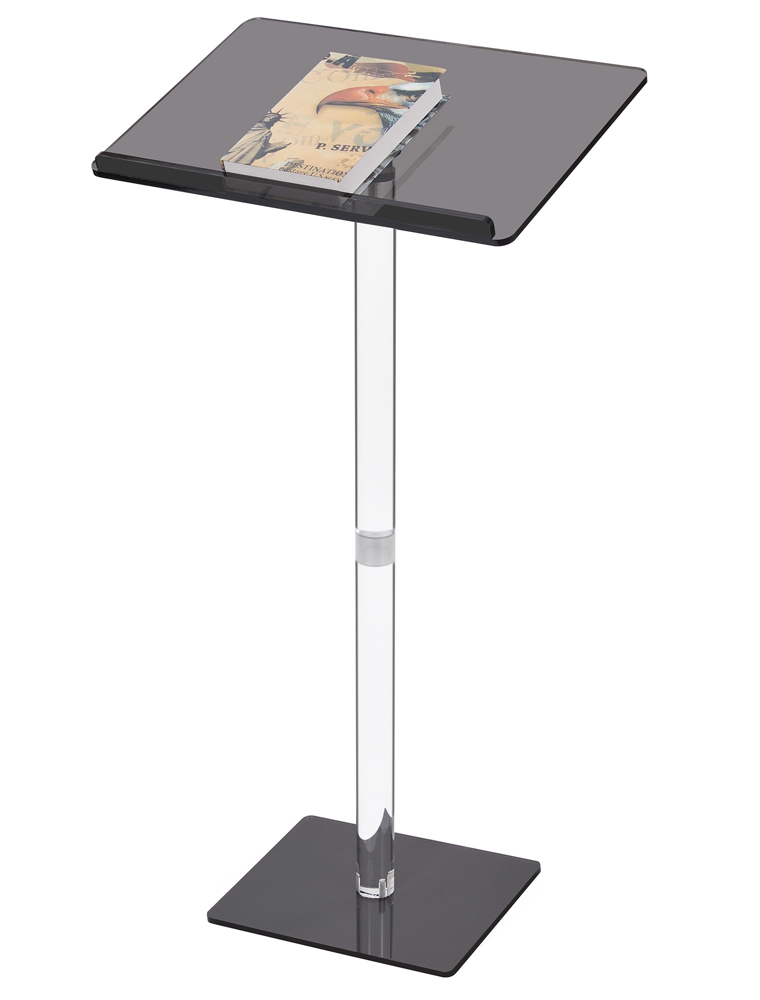 Buy HODLBIT Acrylic Podium Stand, 23.6''X15.7'' Pulpits for Churches ...