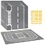 Amazon.com: Pokiiulk Classic Gray Baseplates, 32x32 Studs Square Base ...