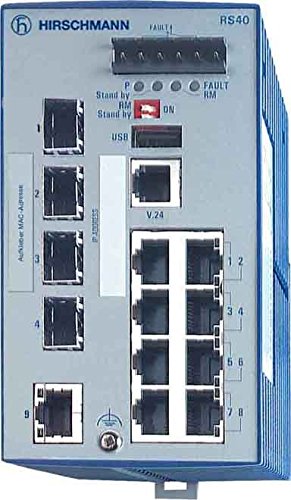 Hirschmann INET Ind.Ethernet Switch RS40-0009CCCCSDAE Netzwerk Switch ...