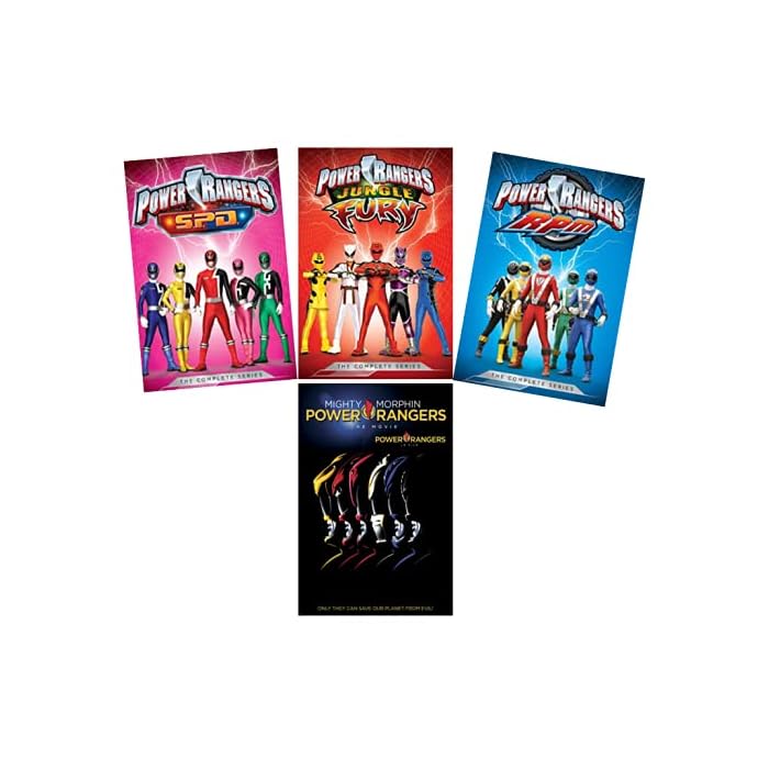 Buy Power Ranger Collection: Jungle Fury / S.P.D. / RPM / Mighty ...