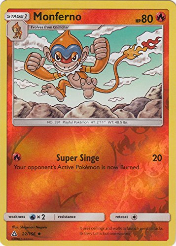 Buy Pokemon - Monferno - 22/156 - Uncommon - Reverse Holo Online at Low ...