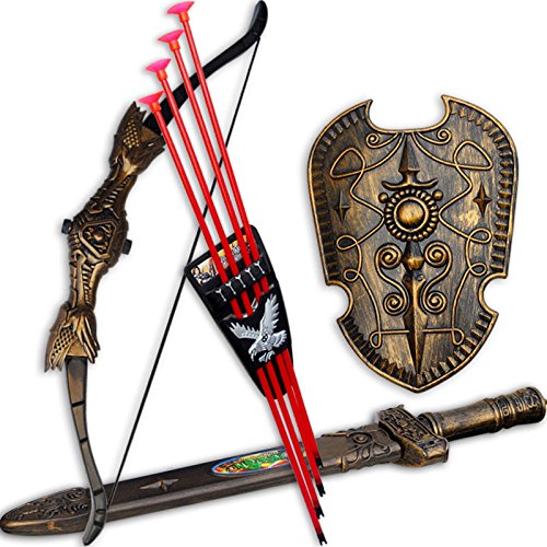 Buy HALO NATION Bahubali Warrior Set - Knights Fancy Dress Kids Cosplay ...