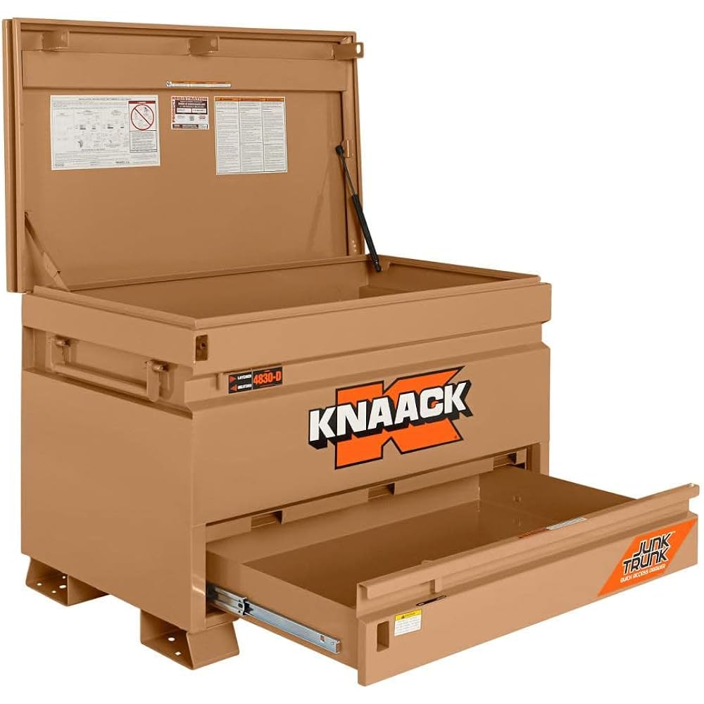 $40/mo - Finance KNAACK Jobsite Chest, 48" W x 30" D x 35" H, Tan | Buy ...