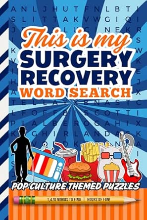 Surgery Word Search: Pop Culture Themed Puzzles / 1,470 Items To Find ...