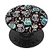 Amazon.com: Watercolor Colorful Cat Print Pop Kitty Socket Mount Print PopSockets PopGrip ...