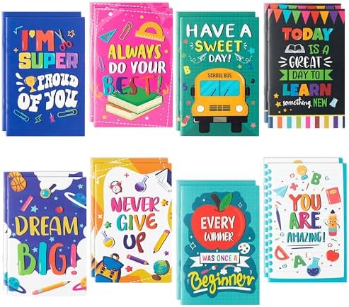 Amazon.com : ANGOLIO 16Pcs Inspirational Notepads Back to School ...