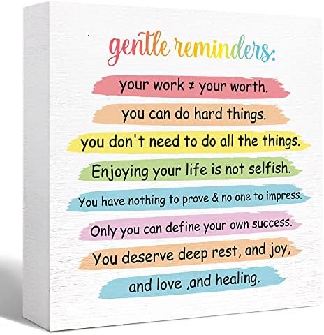 Amazon.com: Inspirational Quotes Desk Decor Gifts For Women Girls ...