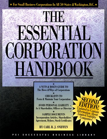 The Essential Corporation Handbook (Psi Successful Business Library ...