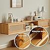 Amazon.com: JIAOCKJIAO Narrow TV Stand, Wall Mounted Tv Cabinet ...