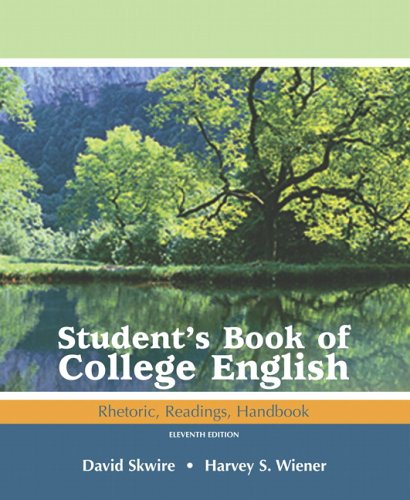 Amazon.com: Student's Book of College English: Rhetoric, Readings ...
