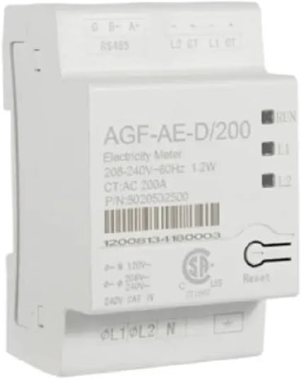 Amazon.com: JJCEQBPE AGF-AE-D/200 Din Rail External Split Core Current ...