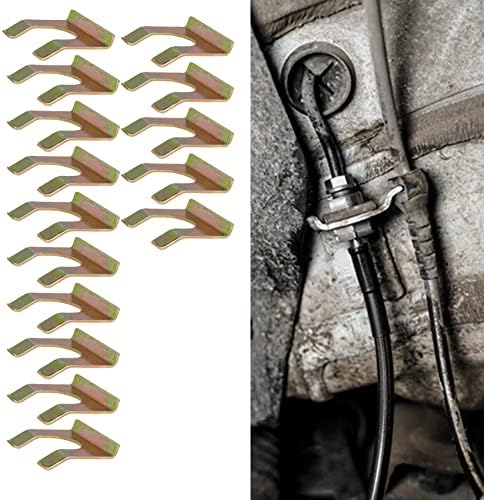 Amazon.com: 15 Pieces Brake Line Clips Metal Brake Line Retainer, Brake ...