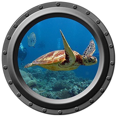 Amazon.com: Sea Turtle - Porthole Wall Decal : Tools & Home Improvement