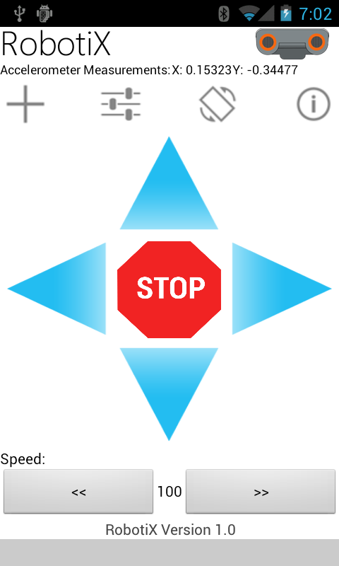 RobotiX Mindstorms NXT Remote - App on Amazon Appstore