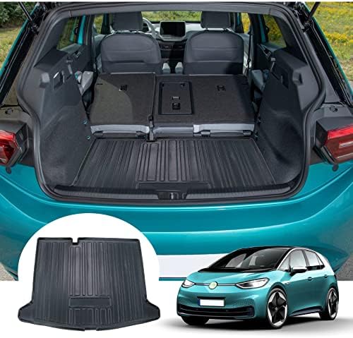 GAFAT V W ID.3 2021 2022 2023 Boot Mat, ID3 Boot Liner Anti-Slip Mats ...