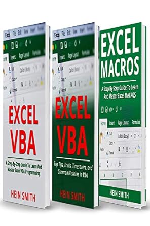Excel VBA & Excel Macros: Mastering Excel VBA, Tips and Tricks of VBA ...