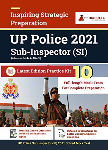 Uttar Pradesh Sub Inspector (UPSI) 2021 | 10 Full-length Mock Tests ...