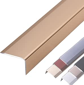 40/43/47/51/55/59 inch Stair Edge Trim,Extra Wide L-Shaped Corner Guard ...