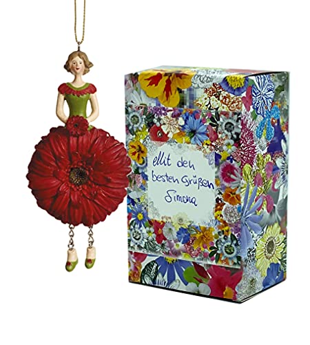 Flower Girl Gerbera Hanging Elf Decorative Flower Fairy Figure Flower ...