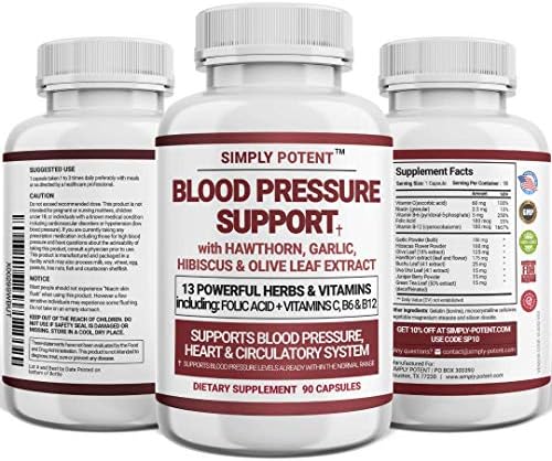 Amazon.com: Heart Health Blood Pressure Support Supplement - Support ...