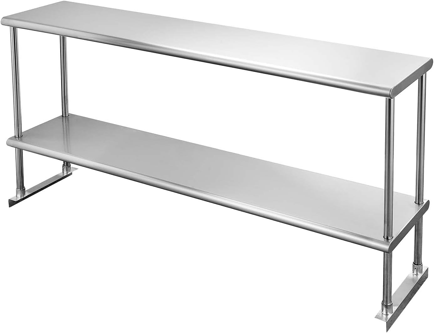 Amazon.com: AmGood Double OverShelf Stainless Steel NSF - Many (48 ...