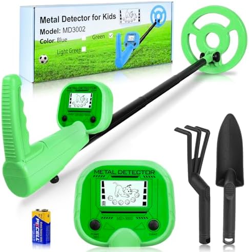 Amazon.com : Metal Detector for Adults & Kids - Adjustable Stem, High ...