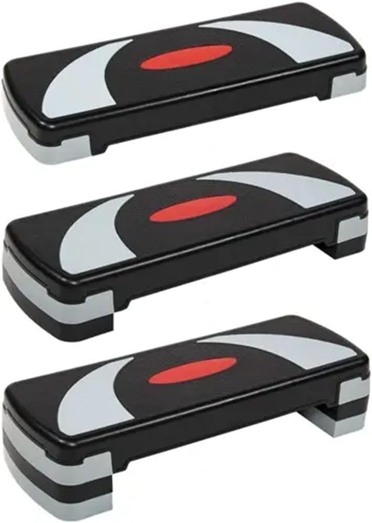 Amazon.com : DUNBE 30"" Aerobic Step Platform Stepper Adjust 4""-6""-8 ...