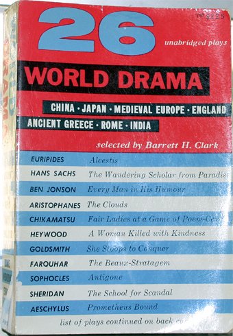WORLD DRAMA (26 unabridged plays): Allardyce Nicoll: Amazon.com: Books