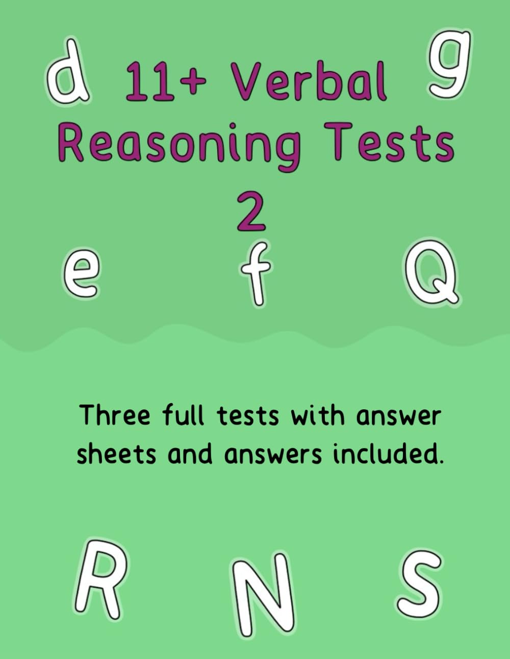 11+ Verbal Reasoning Test Papers 2: 3 full tests with answer sheets and ...