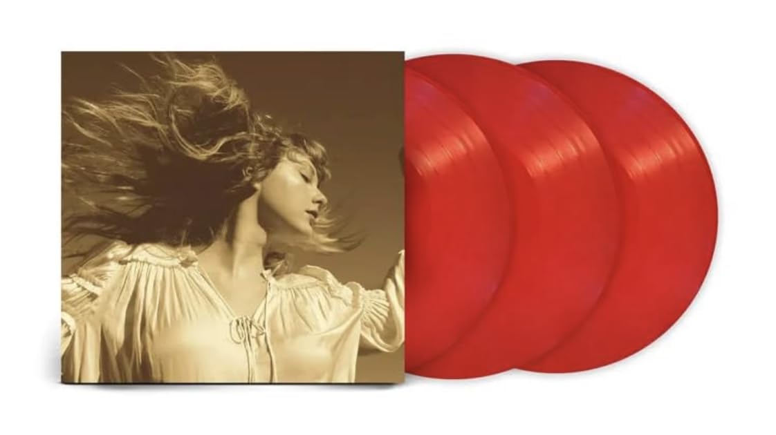 Fearless Taylors Version - Exclusive Limited Edition Red Colored Vinyl ...