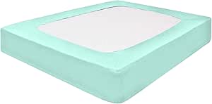 Amazon.com - Fabricom Box Spring Cover Full Size - 100% Egyptian Cotton ...