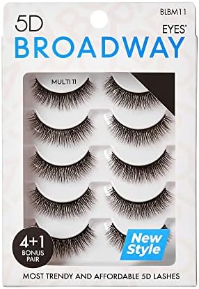 Amazon.com: Broadway Lashes Strip False Eyelashes Multipack Fake ...