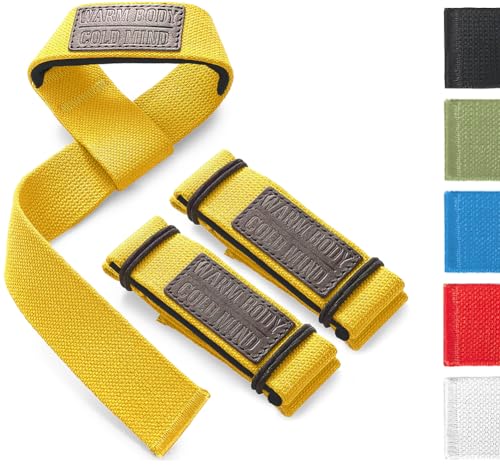 Snapklik.com : WARM BODY COLD MIND Lasso Lifting Wrist Straps For ...