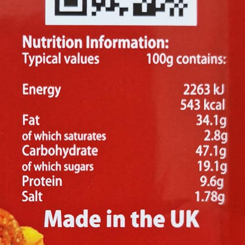 New York Delhi ViPnuts Mumbai Bombay mix hot & Spicy – 12 packets x 63g ...