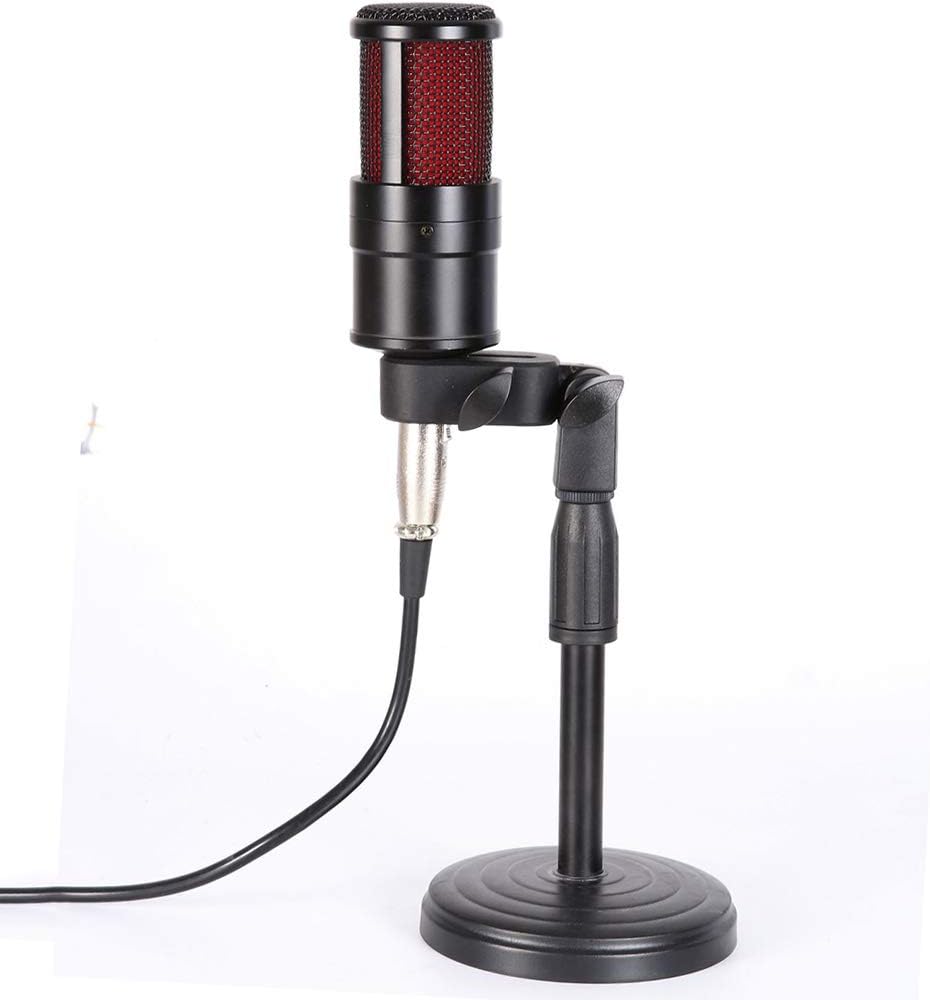 Amazon.com: Desktop Studio Microphone Professional PC Condenser ...