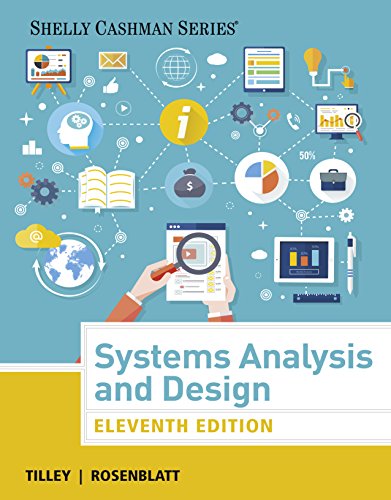 Systems Analysis and Design (Shelly Cashman Series) 011, Tilley, Scott ...