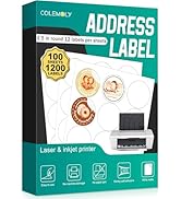 Amazon.com : Colemoly 2" x 4" Shipping Labels, 3500 Mailing Labels 10 ...